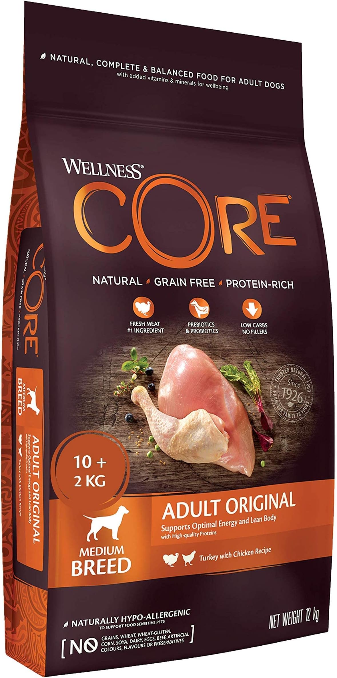 Wellness CORE Adult Ocean, Dry Dog Food, Dog Food Dry For Healthy Skin ...