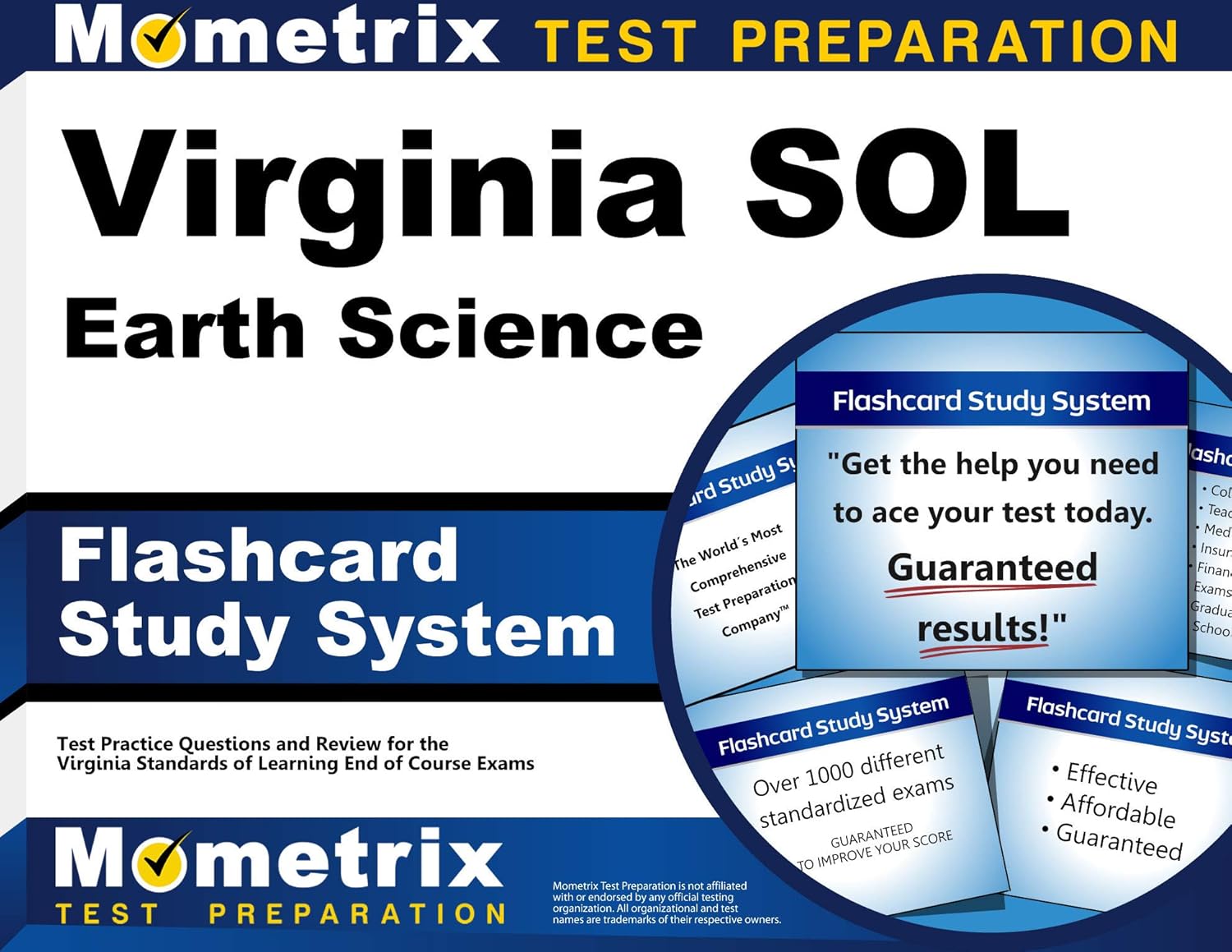 Virginia SOL Earth Science Flashcard Study System: Virginia SOL Test ...