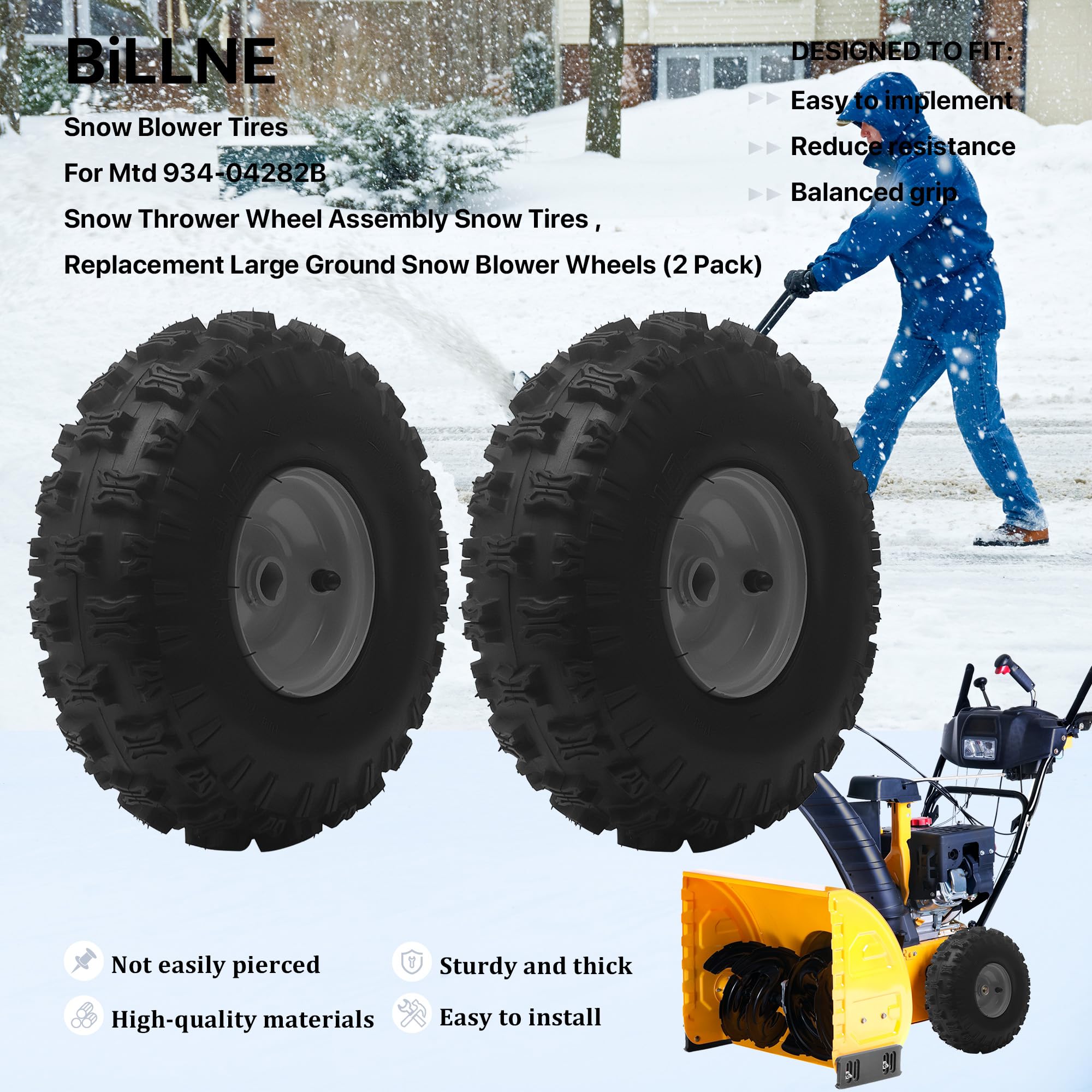 Snapklik.com : Snow Blower Tires Compatible