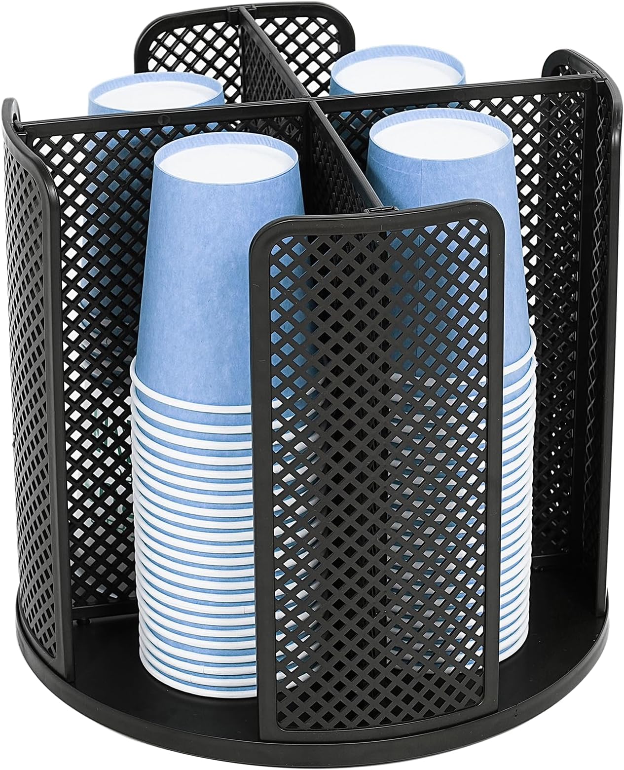 Amazon.com - Rotatable Coffee Cup Dispenser with 4 Compartments ...