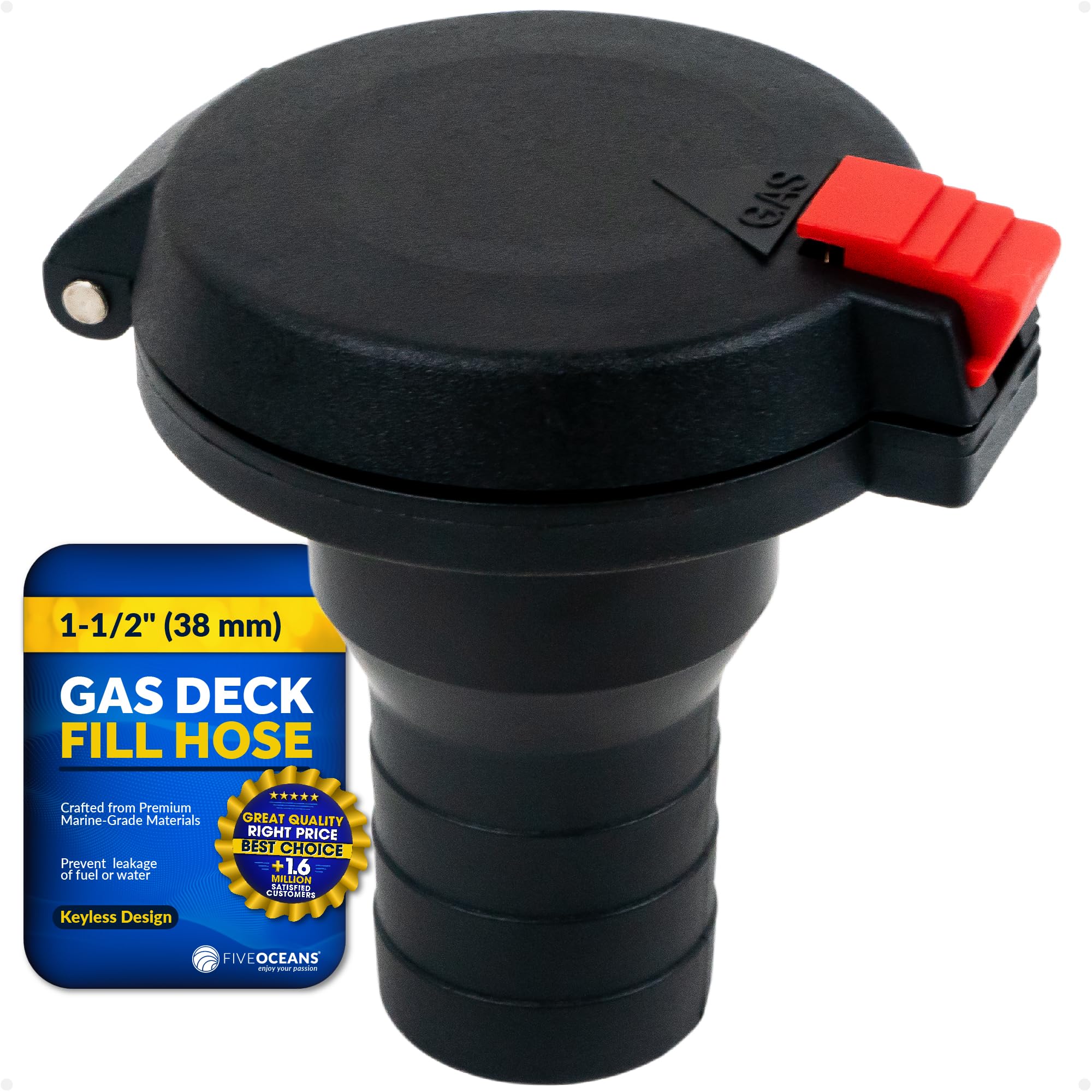 Five Oceans 1 1 2 Inch Boat Gas Deck Fill | Desertcart INDIA