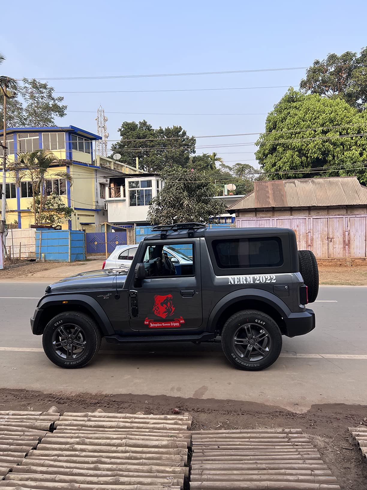 CLOUDSALE Door Hinge Step Compatible with Thar Foot Step (Set of 2 ...