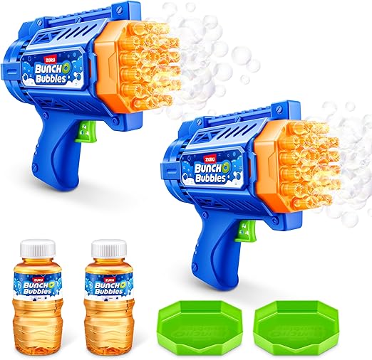 Amazon.com: Bunch O Bubbles Motorized Bubble Blaster 2 Pack by ZURU ...