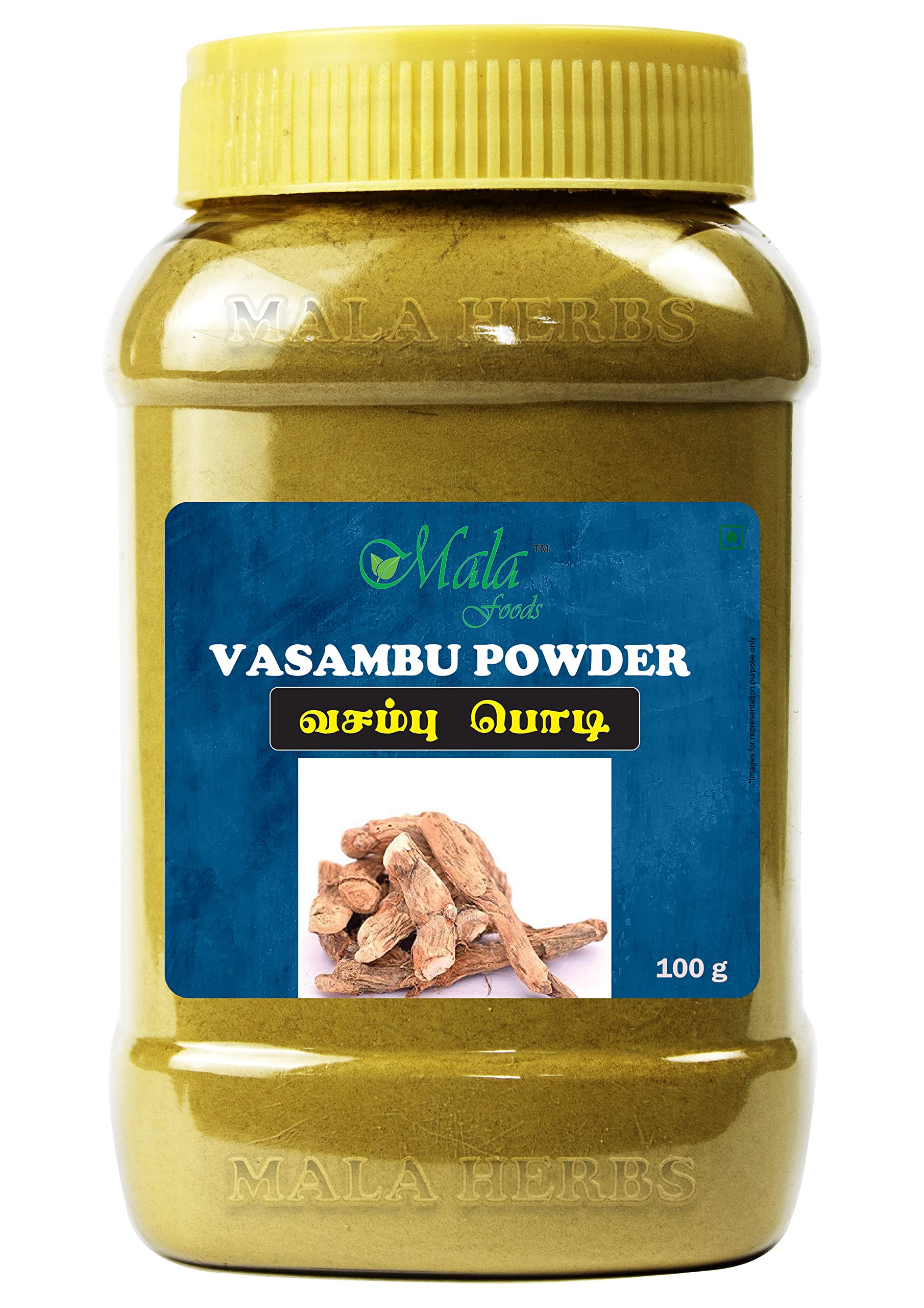 Buy MALA Vasambu Powder -100 GMS/Acrous Calamus Powder/Sweet Flag ...