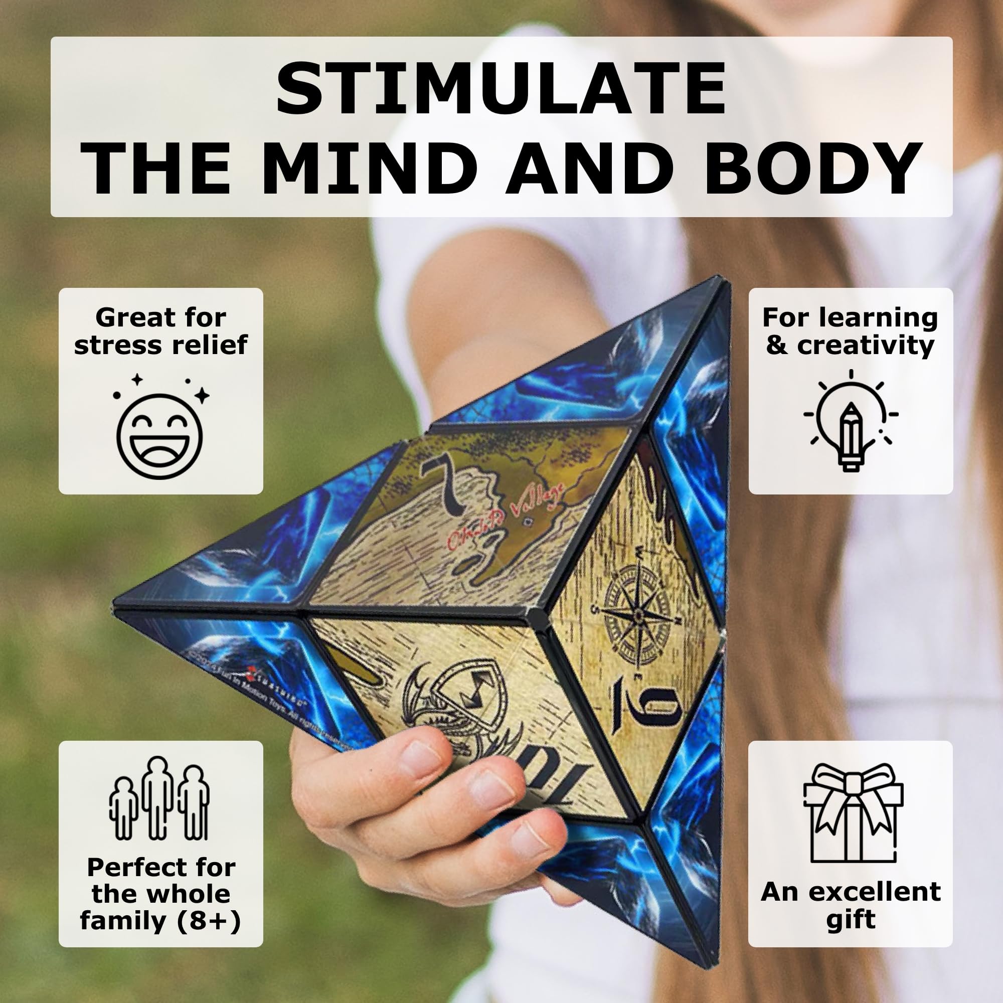 Snapklik.com : SHASHIBO Shape Shifting Box - Award-Winning Fidget Toy W ...