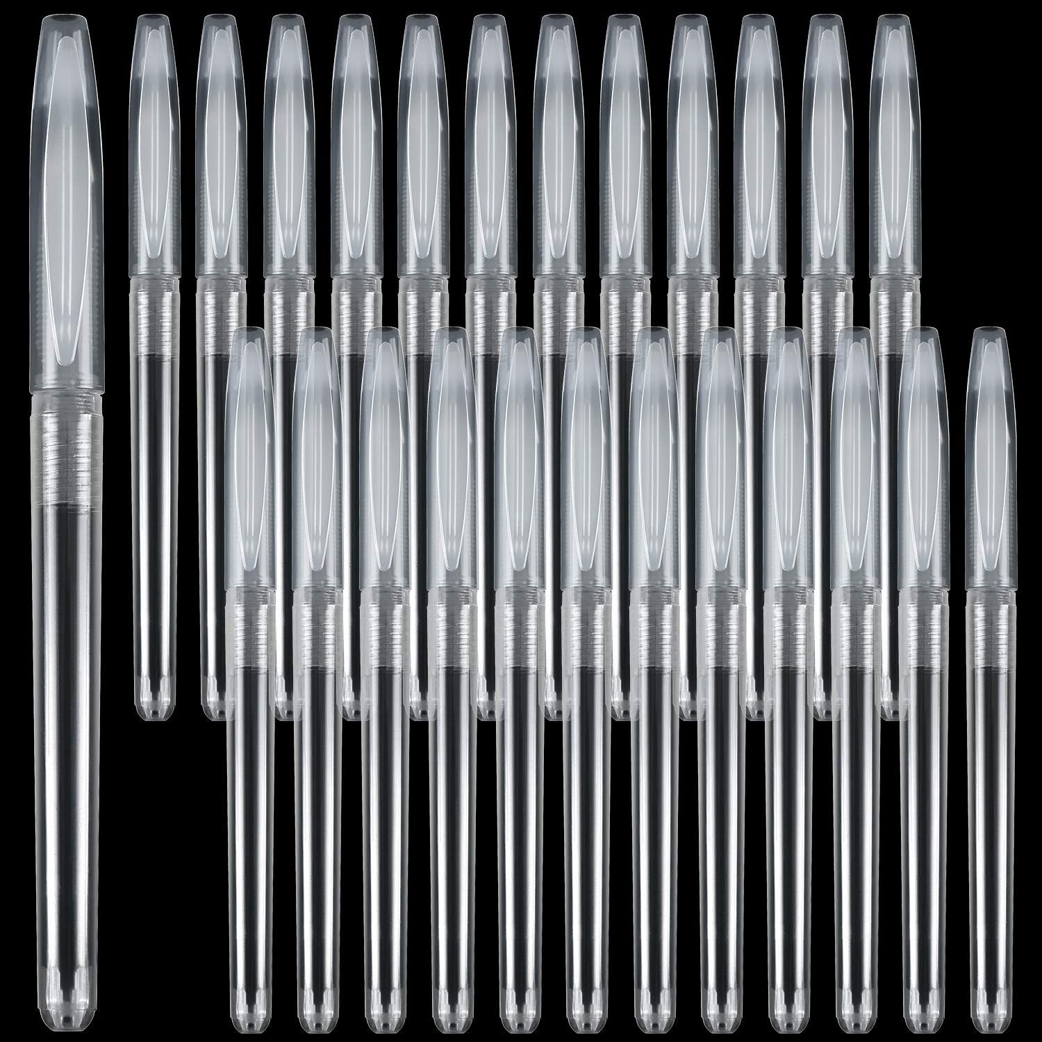 Amazon.com : 50 Pieces Empty Pen Shell Ballpoint Pen Cover Gel Pen ...