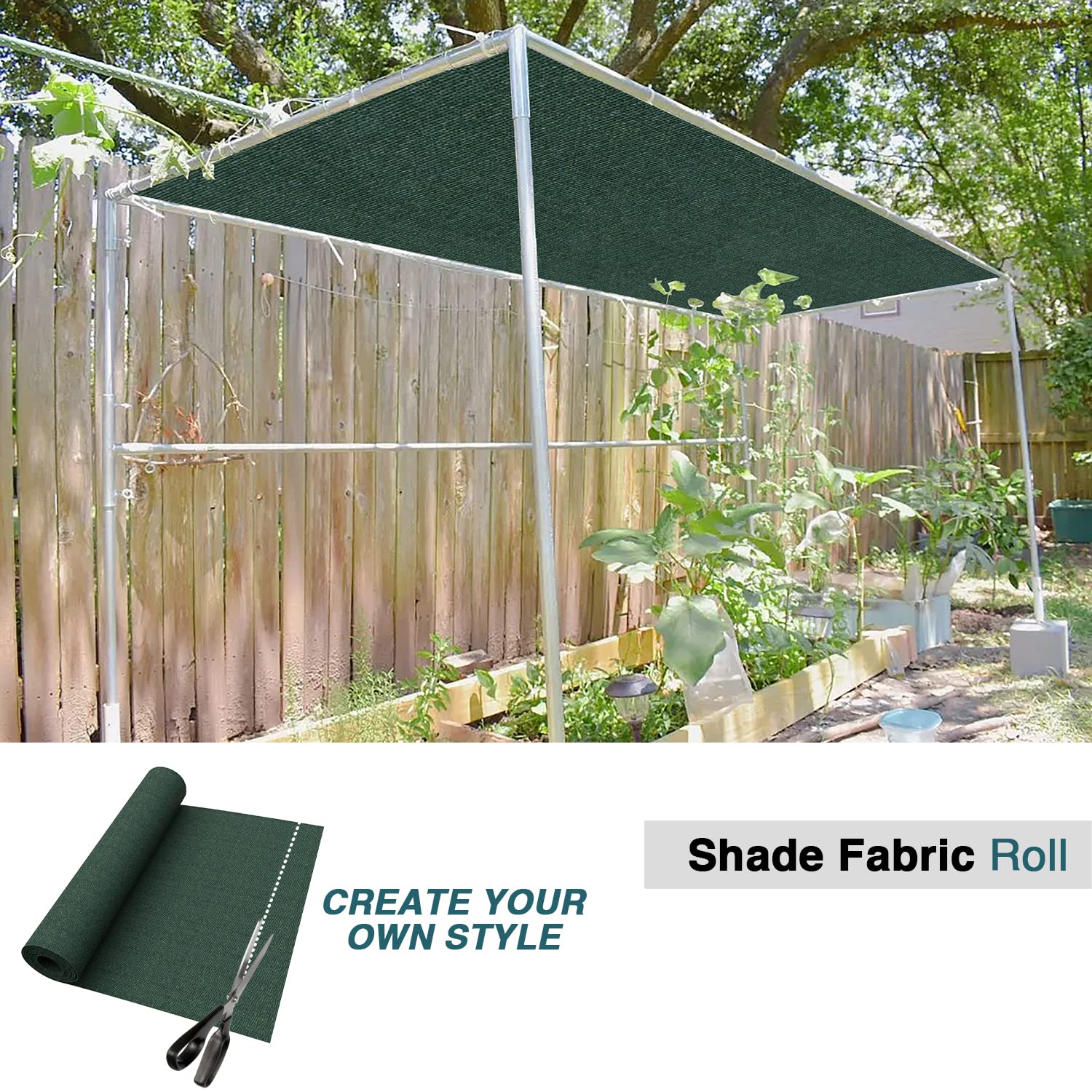 Snapklik.com : ECOOPTS 6x50 Sun Shade Roll, Sun Shade UV Blockage Cover ...