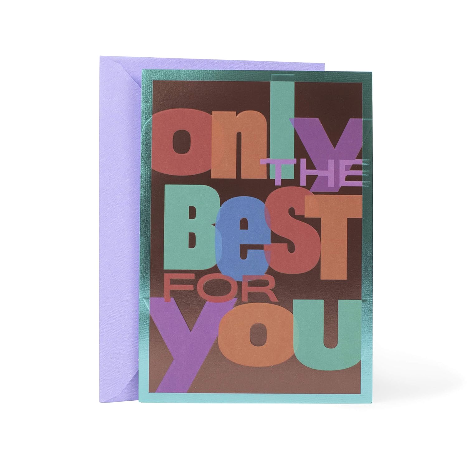 Hallmark Mahogany Birthday Greeting Card (Prism Lettering) : Amazon.in ...