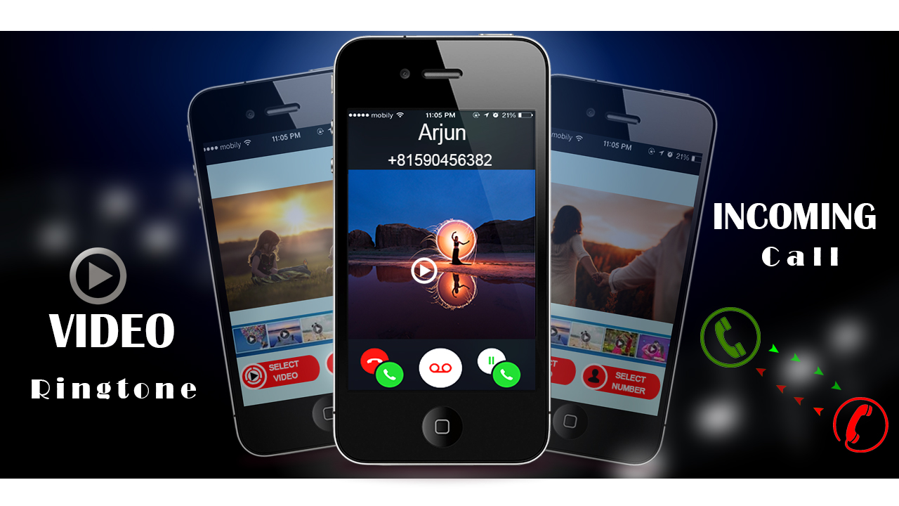 Video Ringtone – Incoming Call Video Ringtone Maker - App on Amazon ...