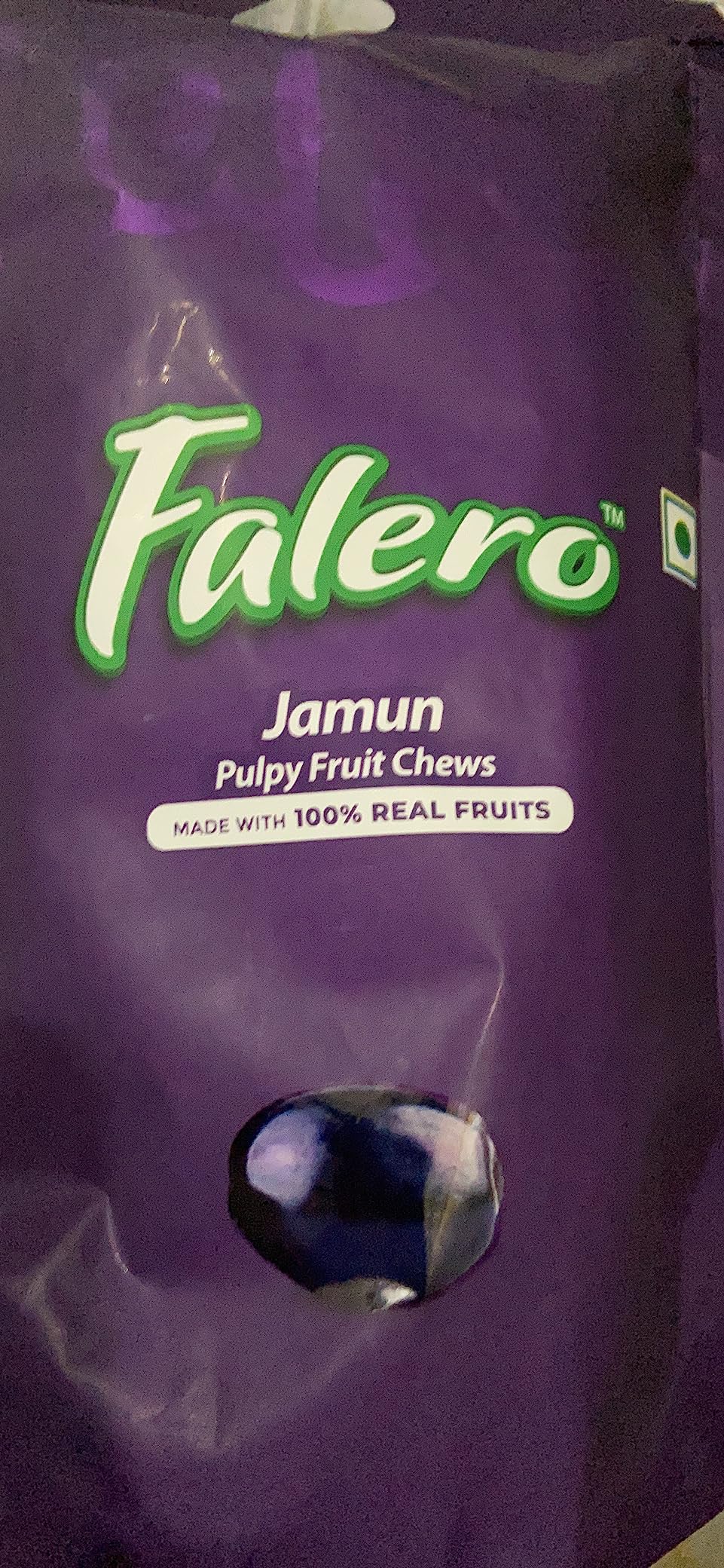 Falero Jamun - Jambul Pulpy Fruit Chews 175g | Real Jamun Pulp | Sweet ...