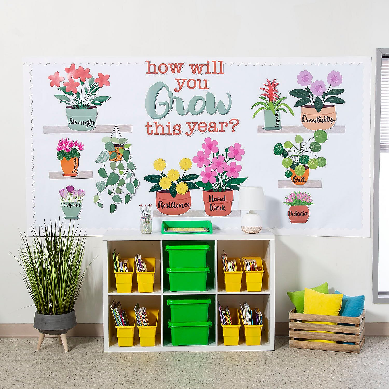 Amazon.com: What Will You Grow Classroom Bulletin Board Set - 11 Piece ...