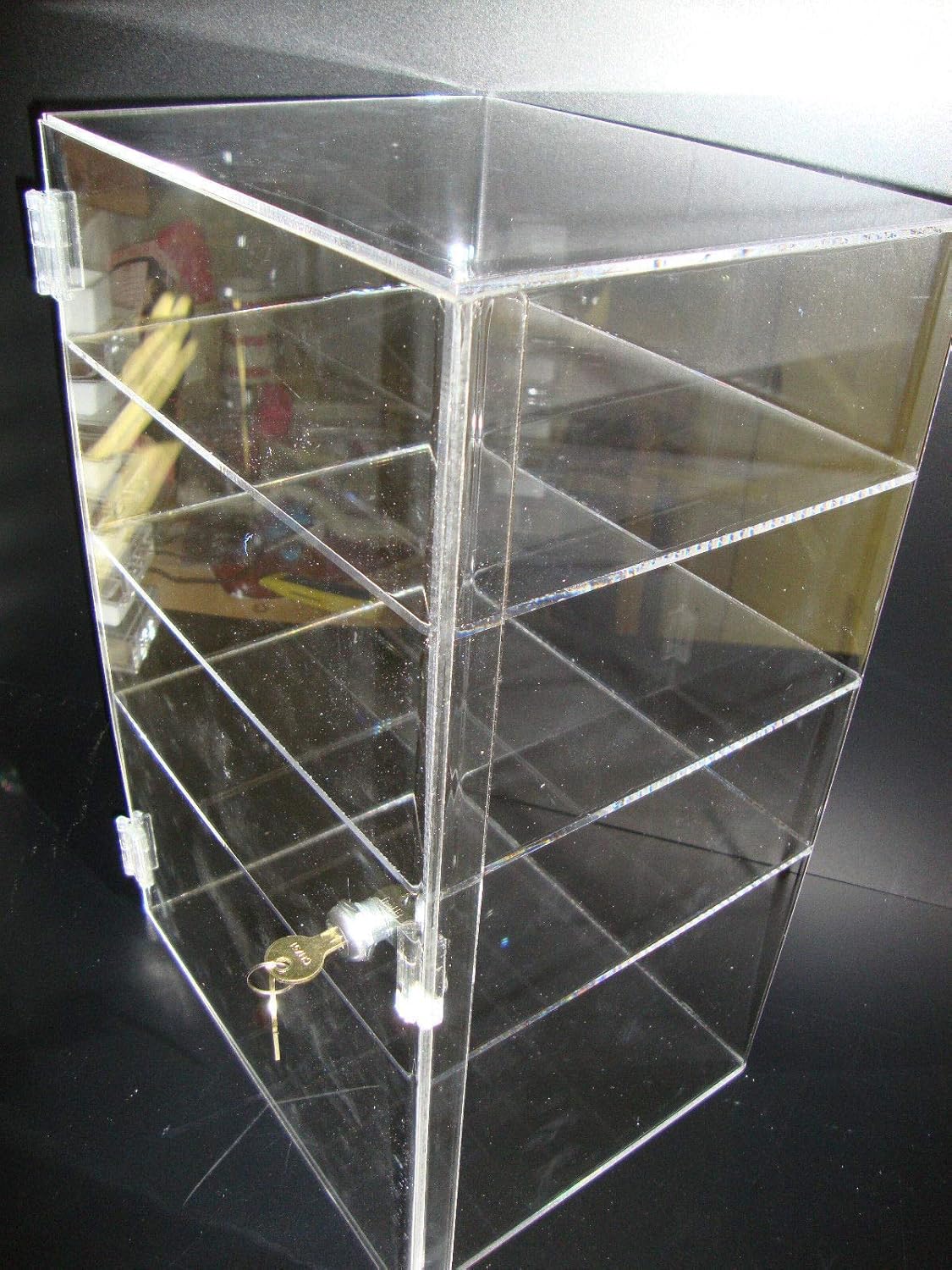 Amazon.com: 305Displays Acrylic Countertop Display Case 12" x 8" x 19 ...