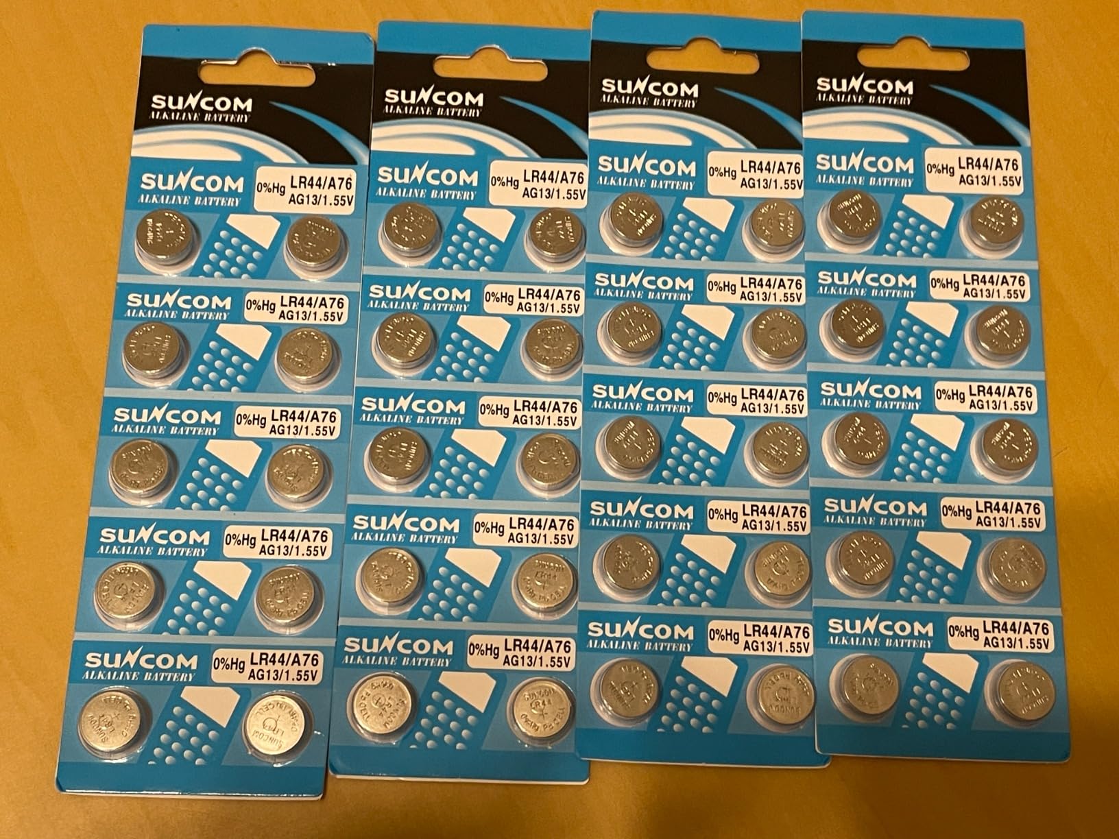 Amazon | SUNCOM LR44 アルカリ ボタン電池 サンコム 電卓/ゲーム/カメラ/ICライター/腕時計/LEDキャンドル/万歩計 ...