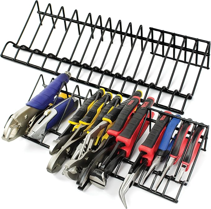 Amazon.com: Plier Organizer Rack for Tool Box Storage, Holds Regular ...
