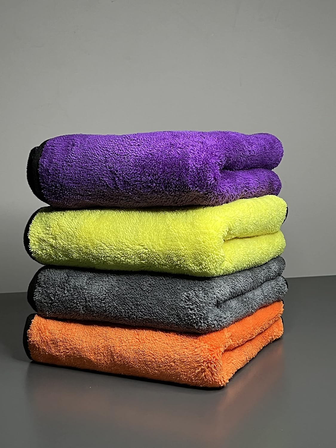 Homerz Premium 800 GSM Microfiber Cloth for Car Cleaning, 16 x 16 inch ...