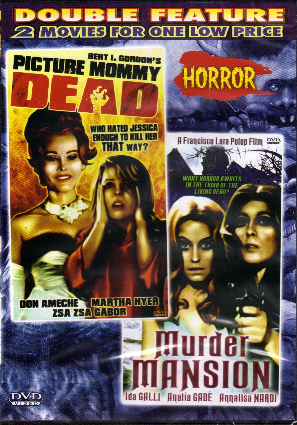 Amazon.com: 1 Double Feature Horror and Frghtare : Buzz Kulik-Paul ...