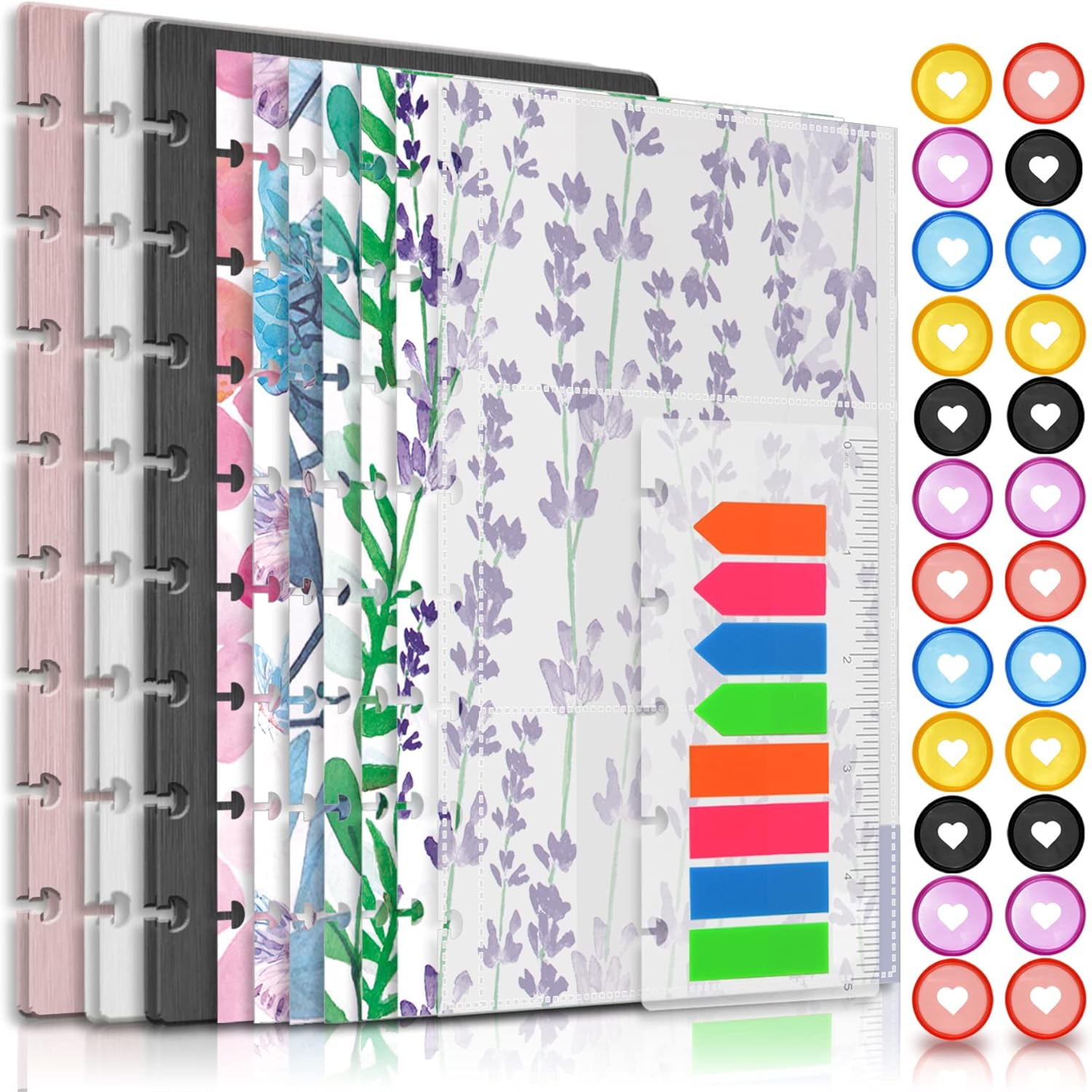 Rancco Discbound Covers Bindungsscheiben und Discbound Tab-Trennblätter ...