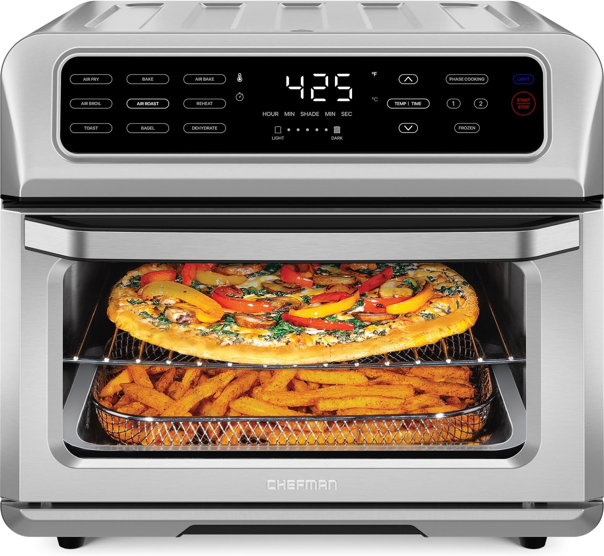 Horno Freidora de Aire Koblenz de 25 Litros, 7 en 1 Fríe sin Aceite ...