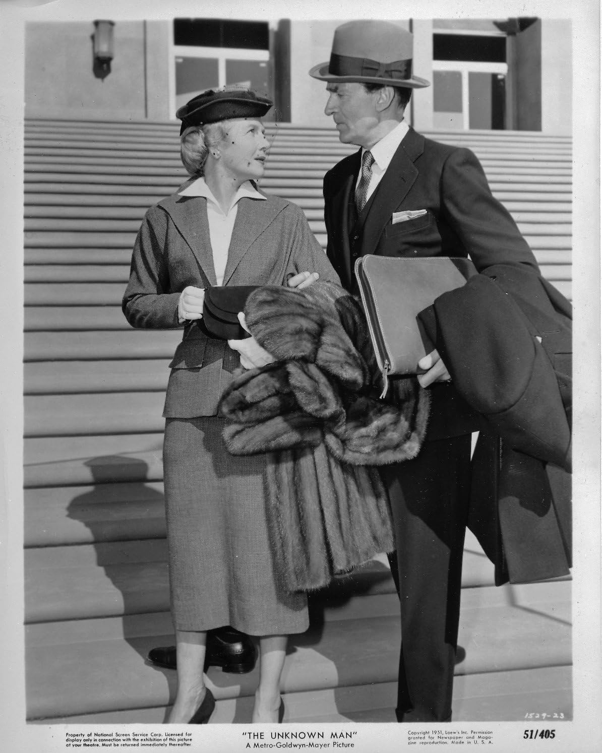 Walter Pidgeon The Unknown Man Original 8x10 Photo J0491 at Amazon's ...