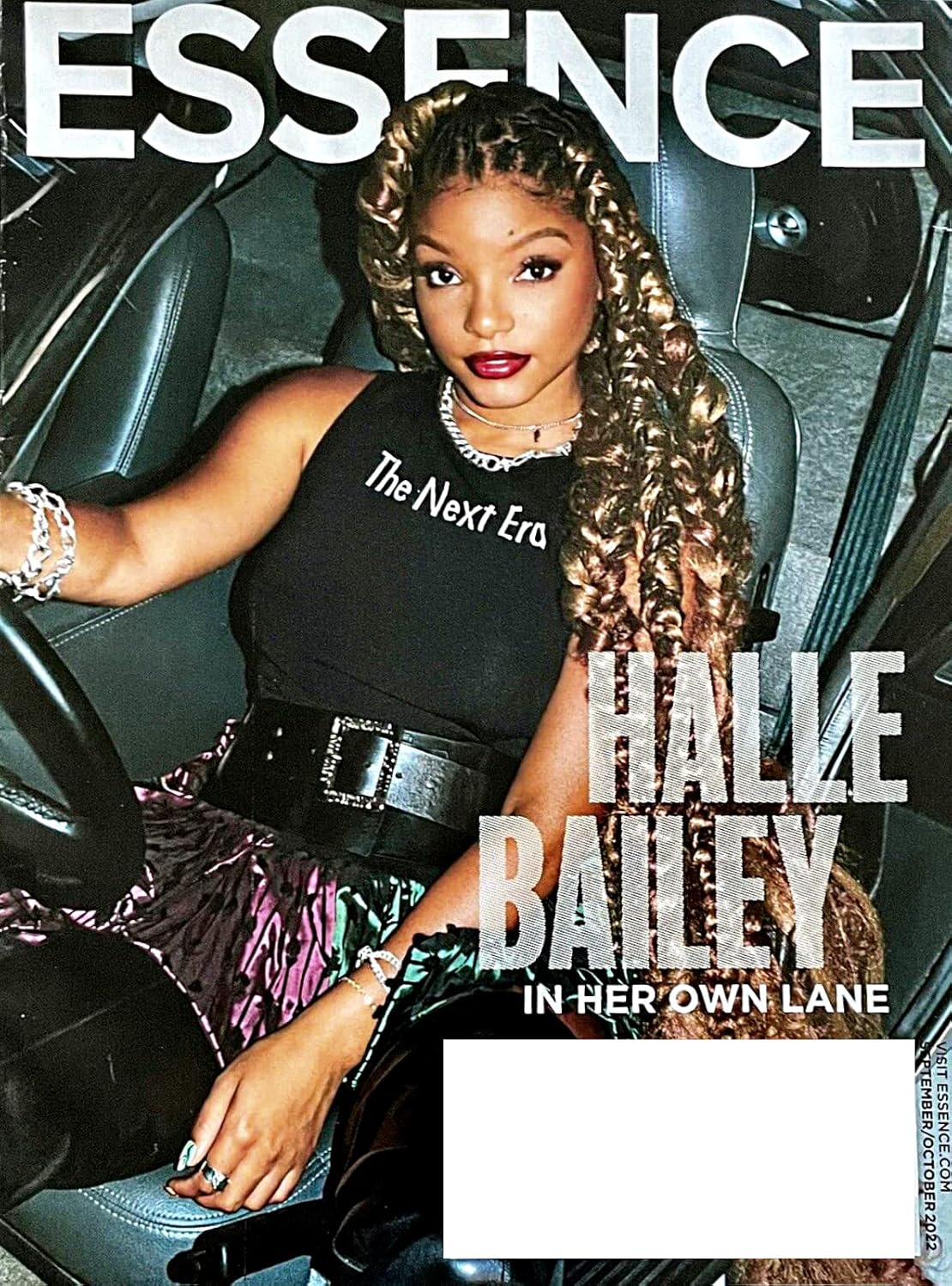 ESSENCE Magazine September October 2022 HALLE BAILEY Cover: Amazon.com ...