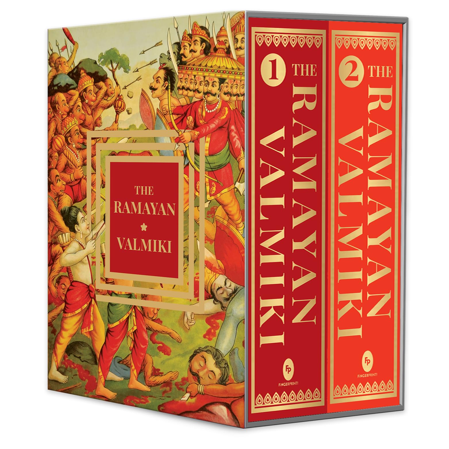 Buy The Ramayan of Valmiki: Volume 1 & 2 (Deluxe Hardbound Edition ...