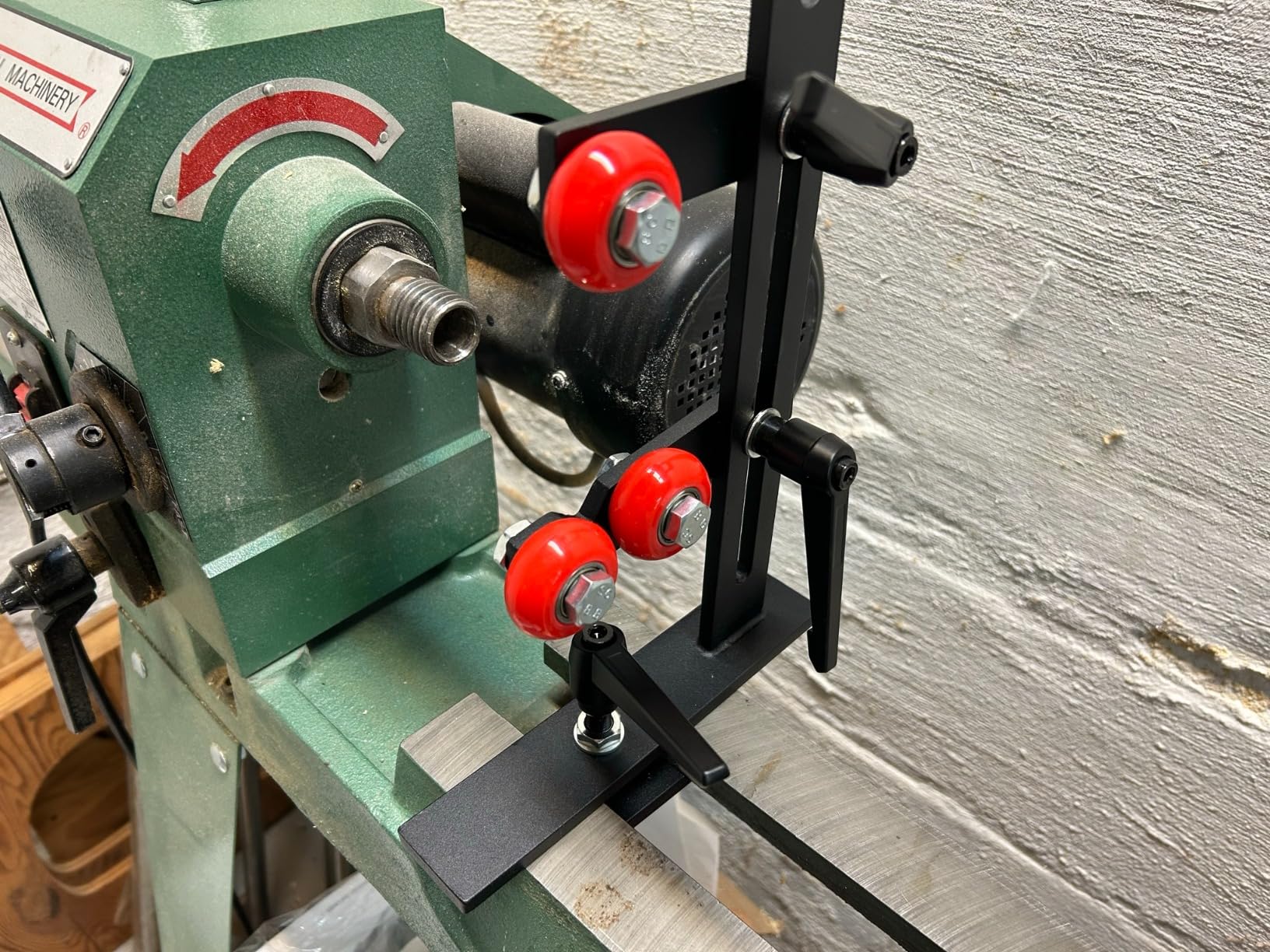 $12/mo - Finance Wood Lathe Steady Rest, JAZORR L Shape Woodworking ...