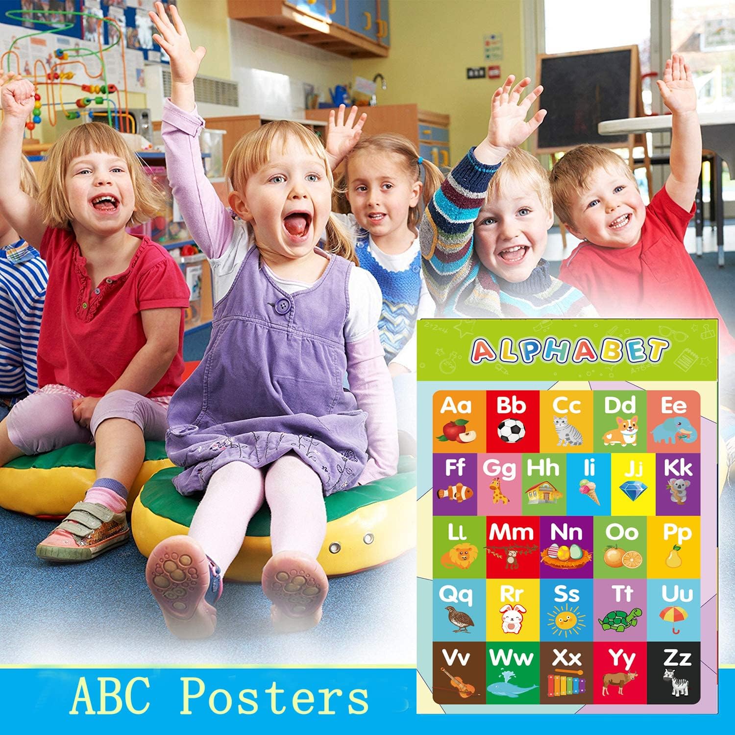 16 carteles educativos para niños pequeños pósteres de escuela en casa ...