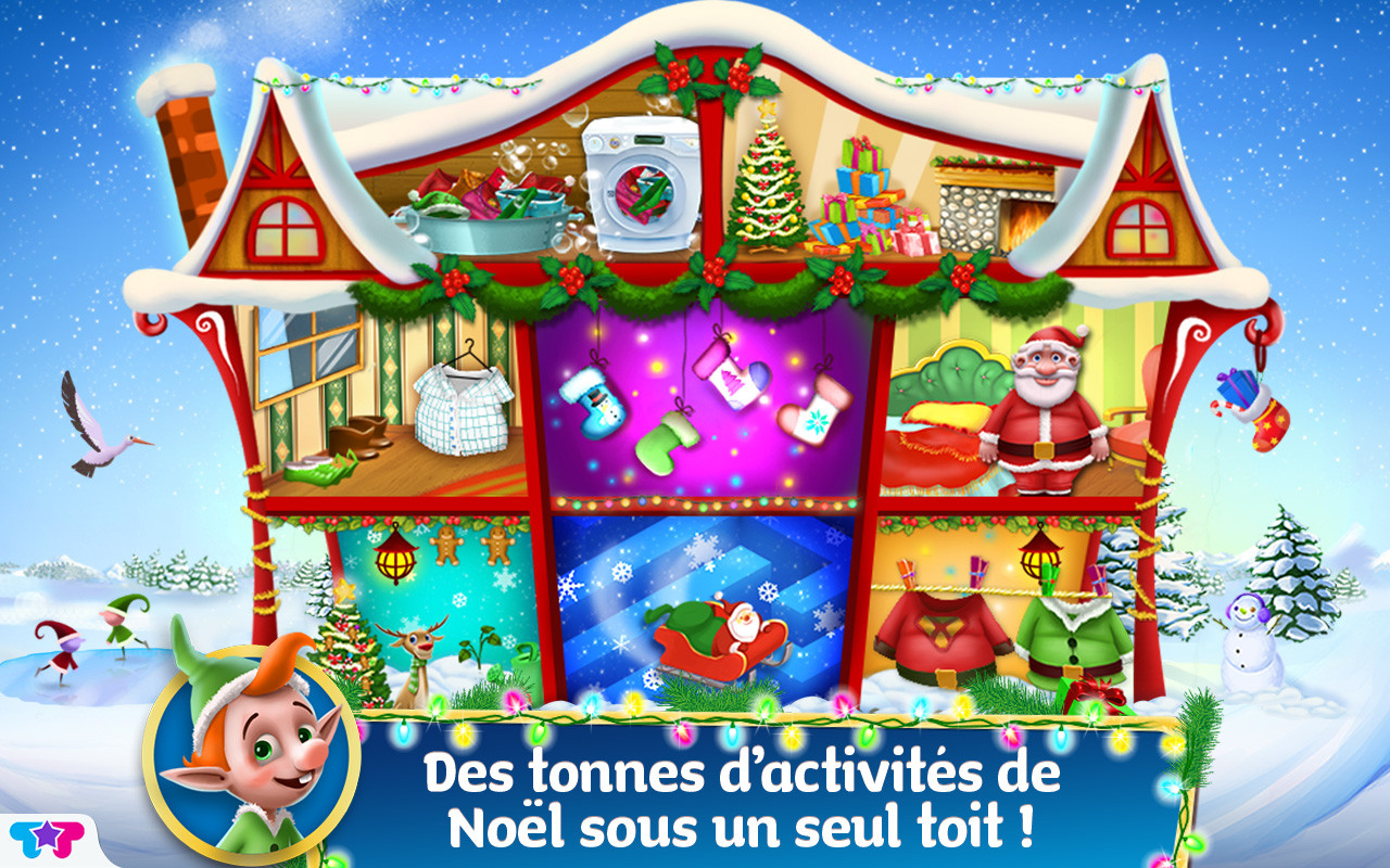 Le petit lutin du Père Noël - Noël en désordre - Application sur Amazon ...