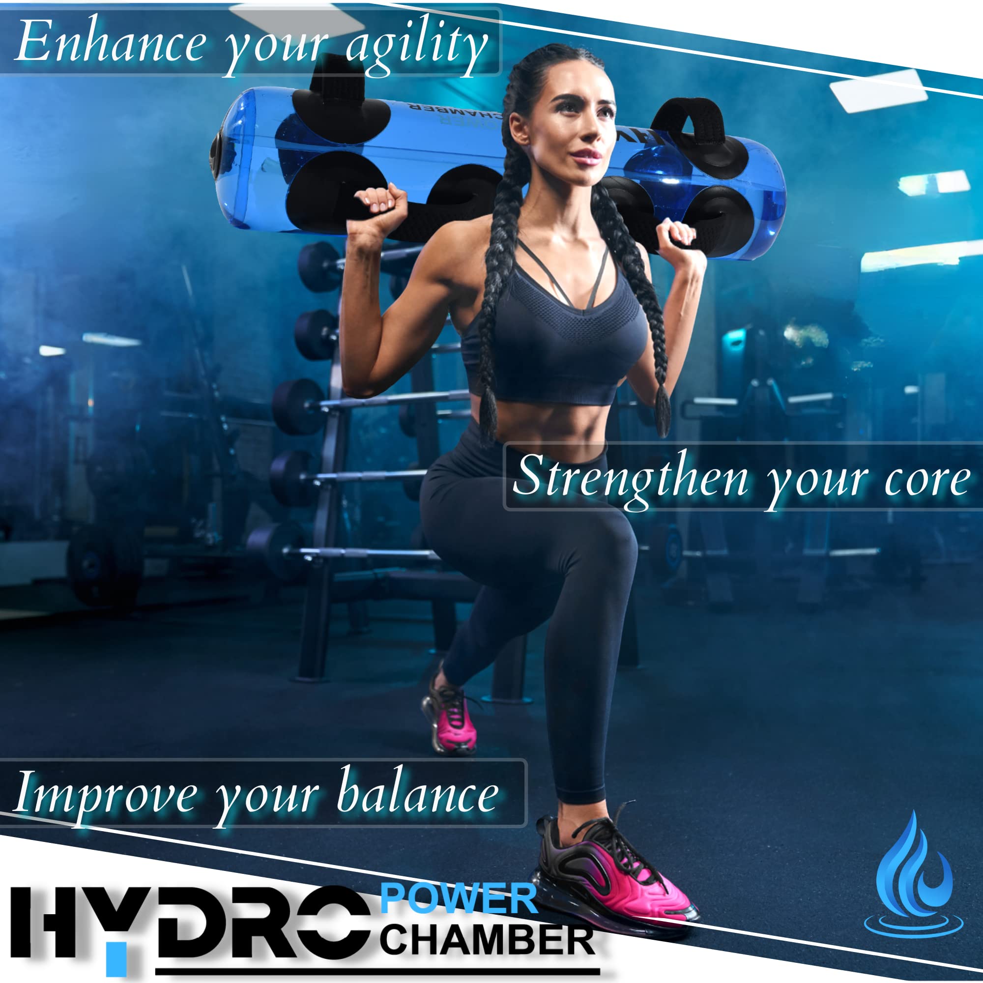 Buy HYDRO POWER CHAMBER Aqua Bag - Fitness Sandbag with Water ...