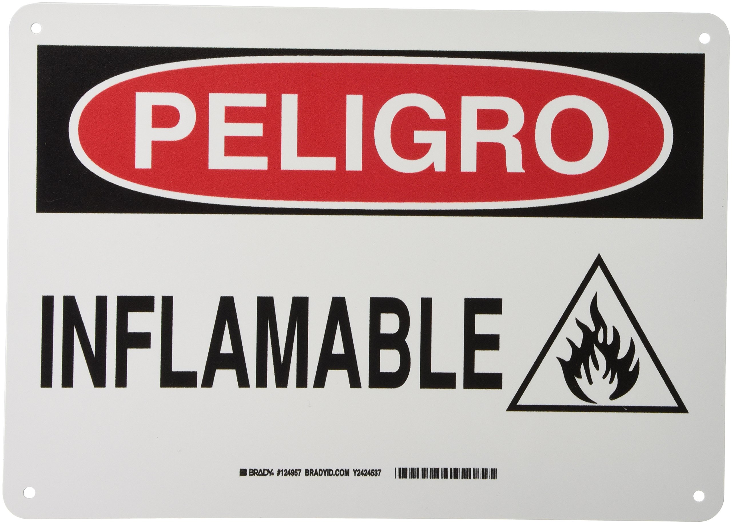Inflammable Sign