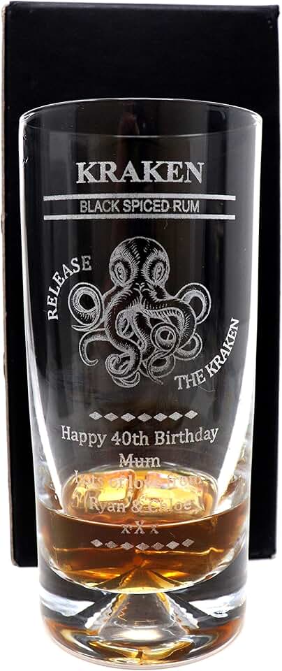 Amazon.co.uk: kraken glass