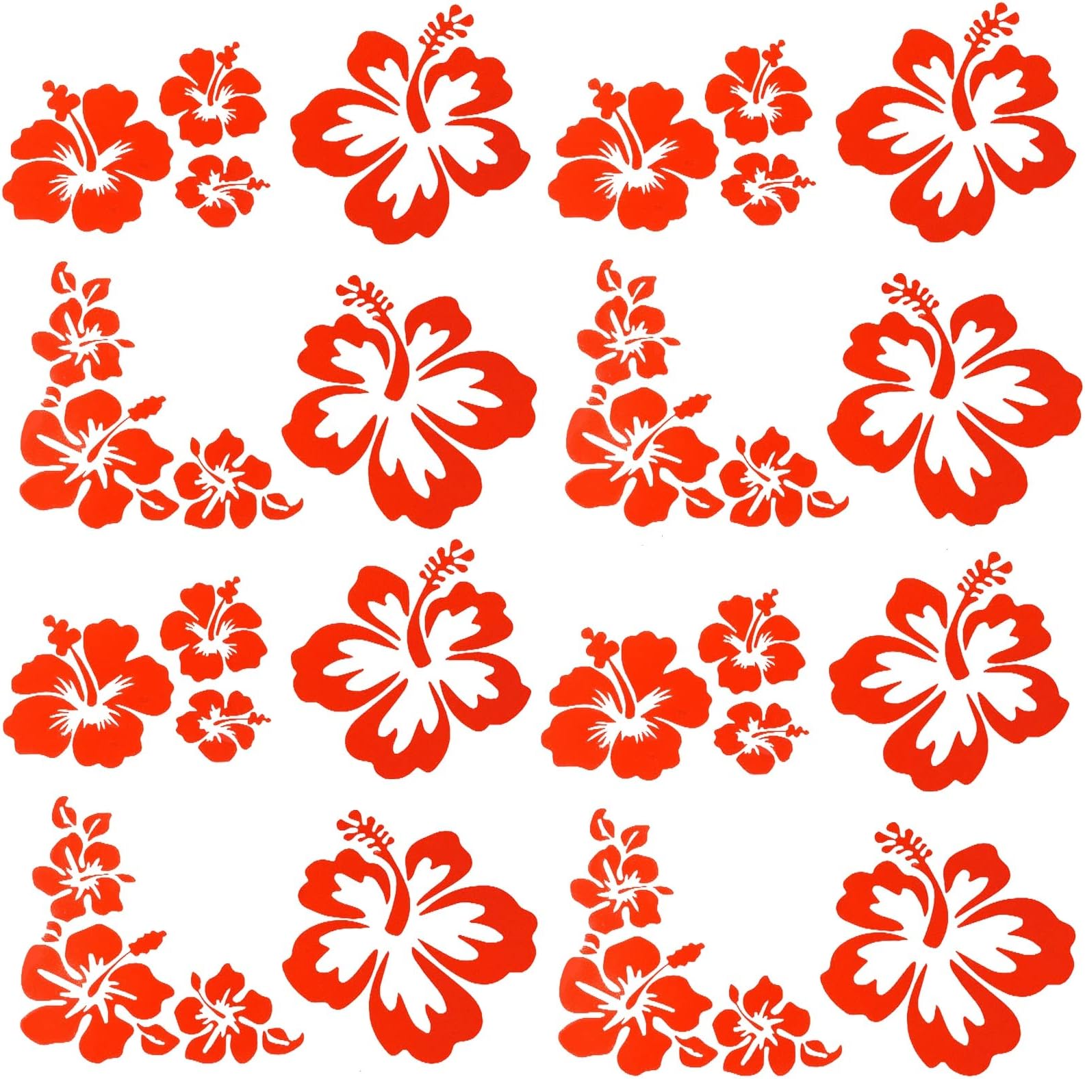 Amazon.com - 8 Hibiscus Flowers Assorted Sizes - Make Your Own Flower ...