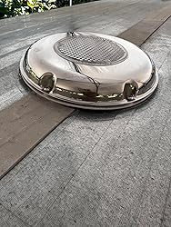 Amazon.com: Pactrade Marine Boat 8.5" Solar Powered Stainless Steel ...