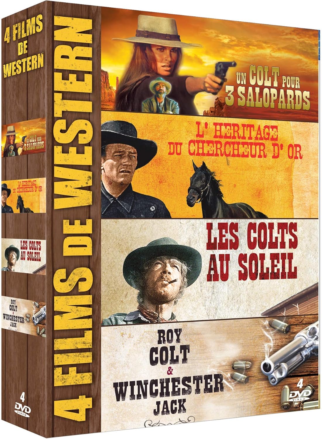 Western-Coffret 4 DVD: Amazon.ca: DVD: Movies & TV Shows