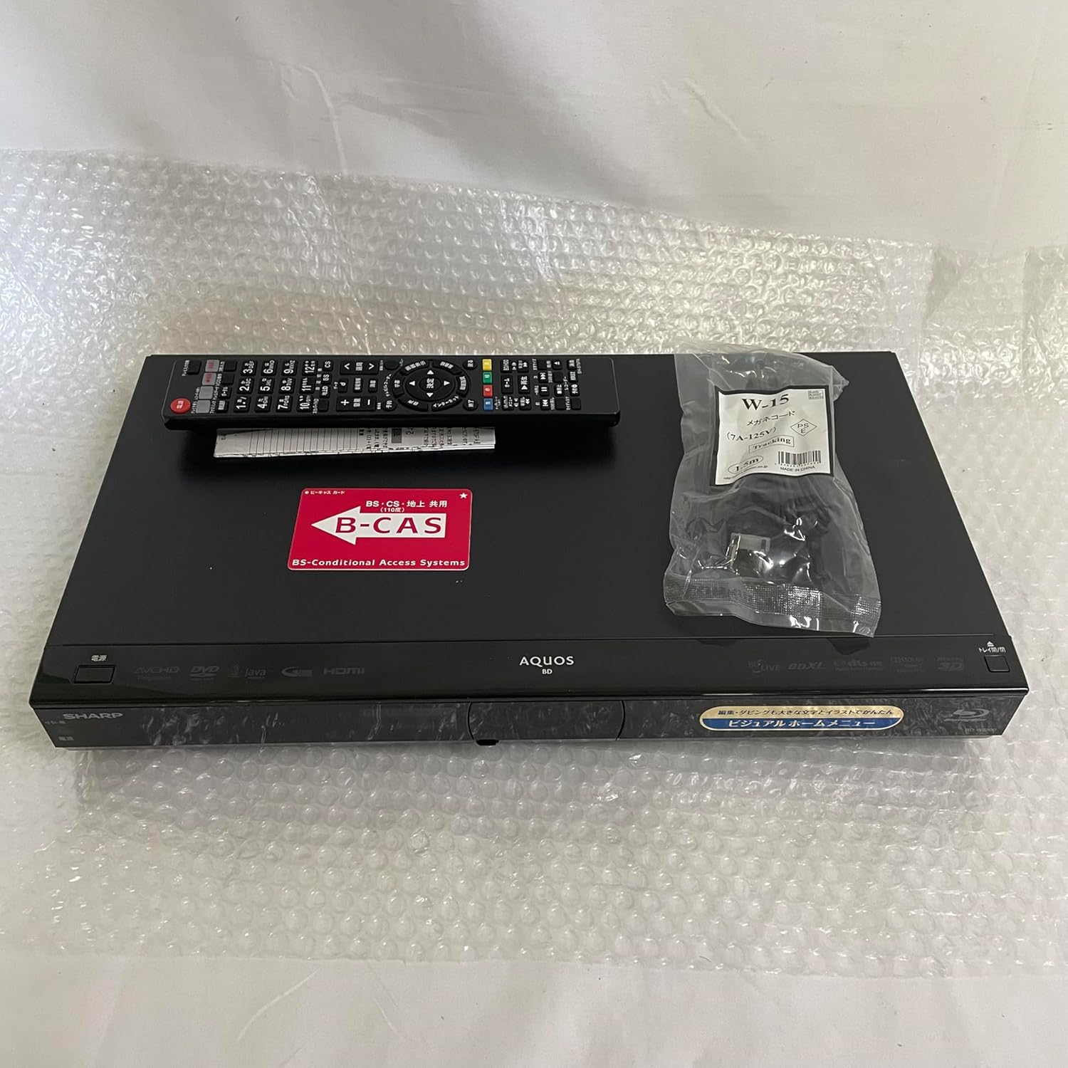 Amazon | シャープ 2TB 2チューナー ブルーレイレコーダー AQUOS BD-W2300 | ブルーレイレコーダー 通販