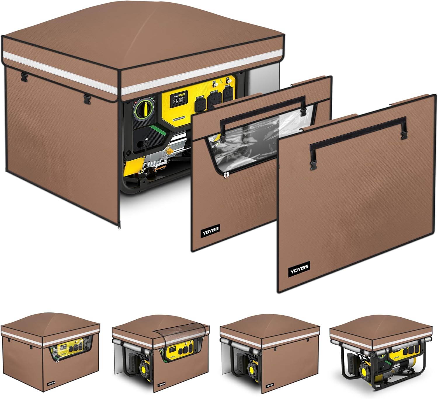 Amazon.com: YOYISS Universal Generator Tent Cover with Stainless Steel ...