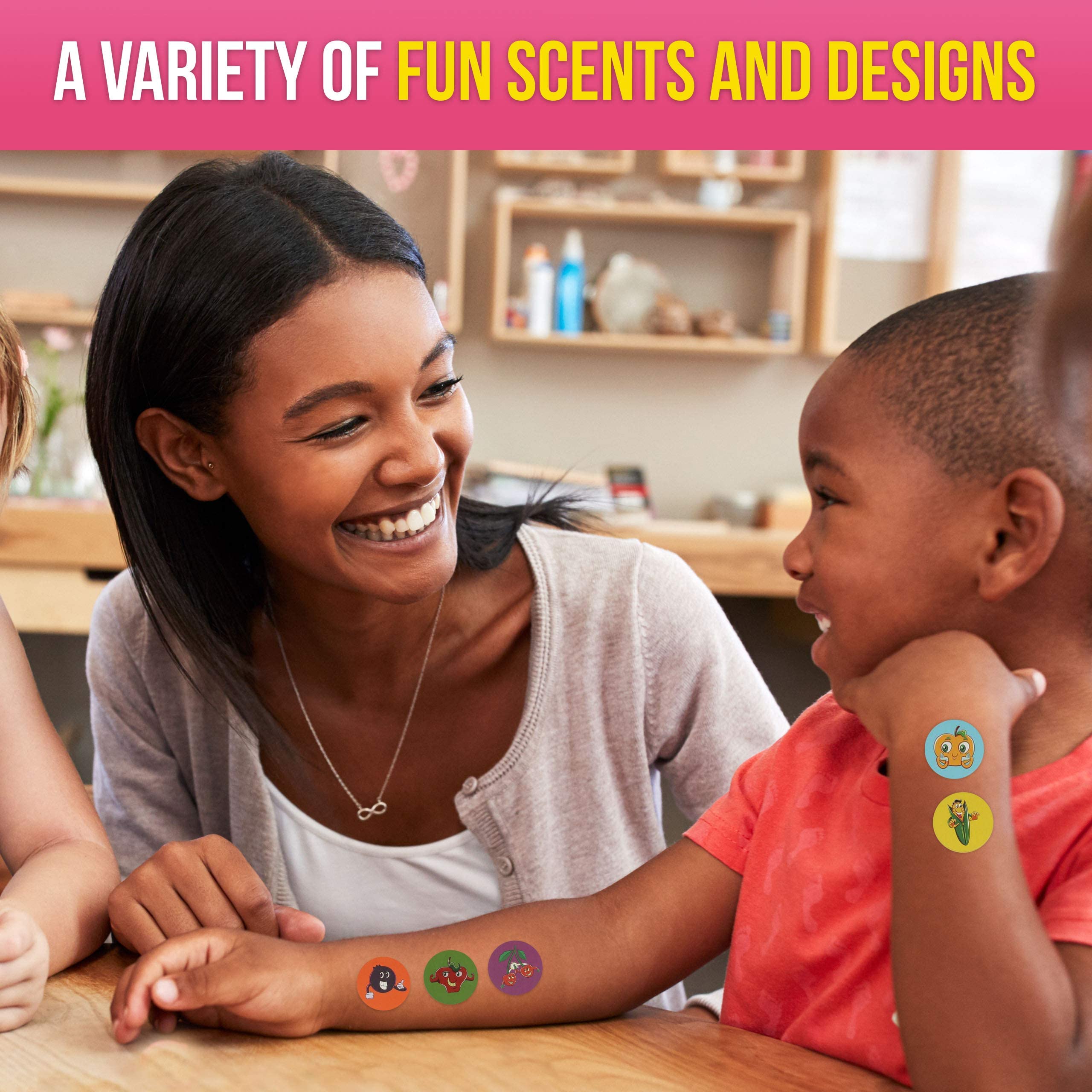 Purple Ladybug 45 Sheets of Scratch and Sniff Stickers for Kids ...