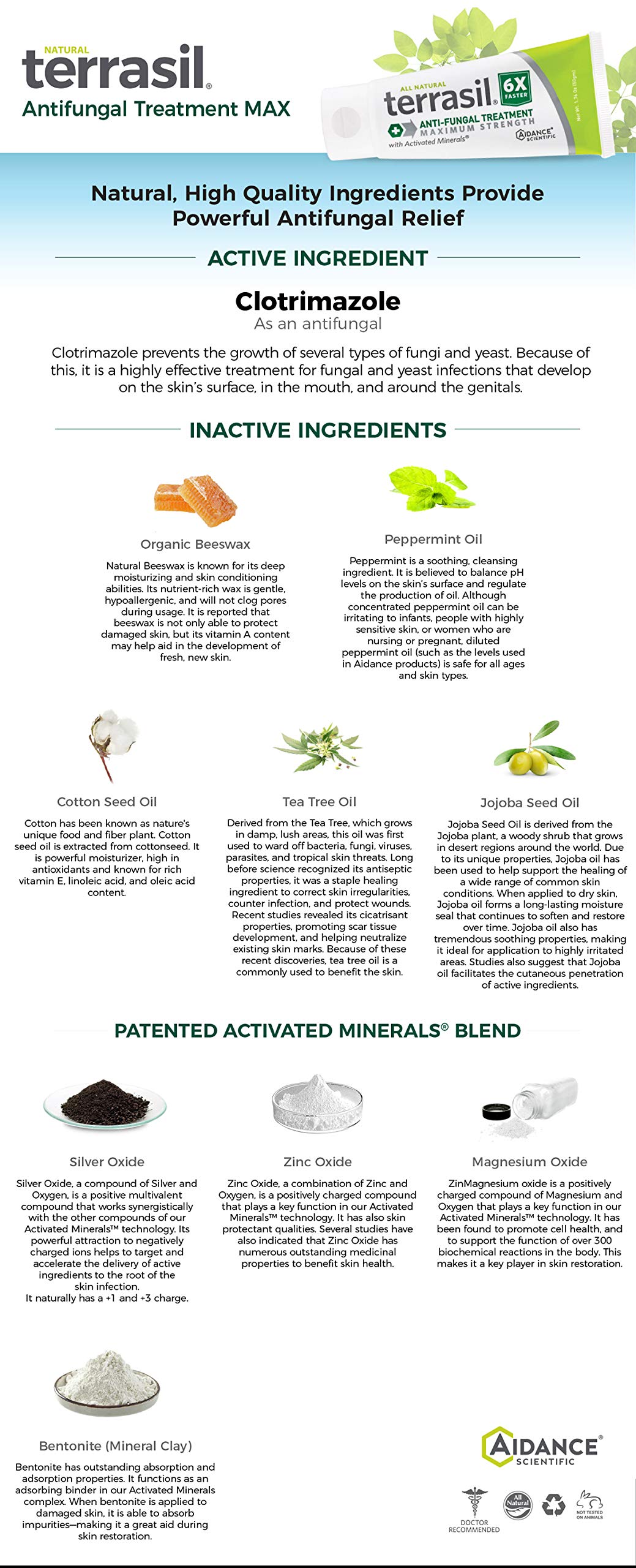 Snapklik.com : Terrasil Anti-fungal Treatment 50gm Max + Antifungal ...