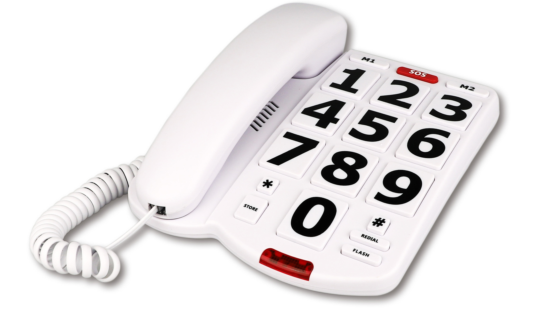 Watch Big Button Landline Phones for Home Seniors Hearing Impaired on ...