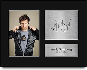 Amazon.com: HWC Trading Andy Samberg Brooklyn Nine-Nine Gifts Printed ...