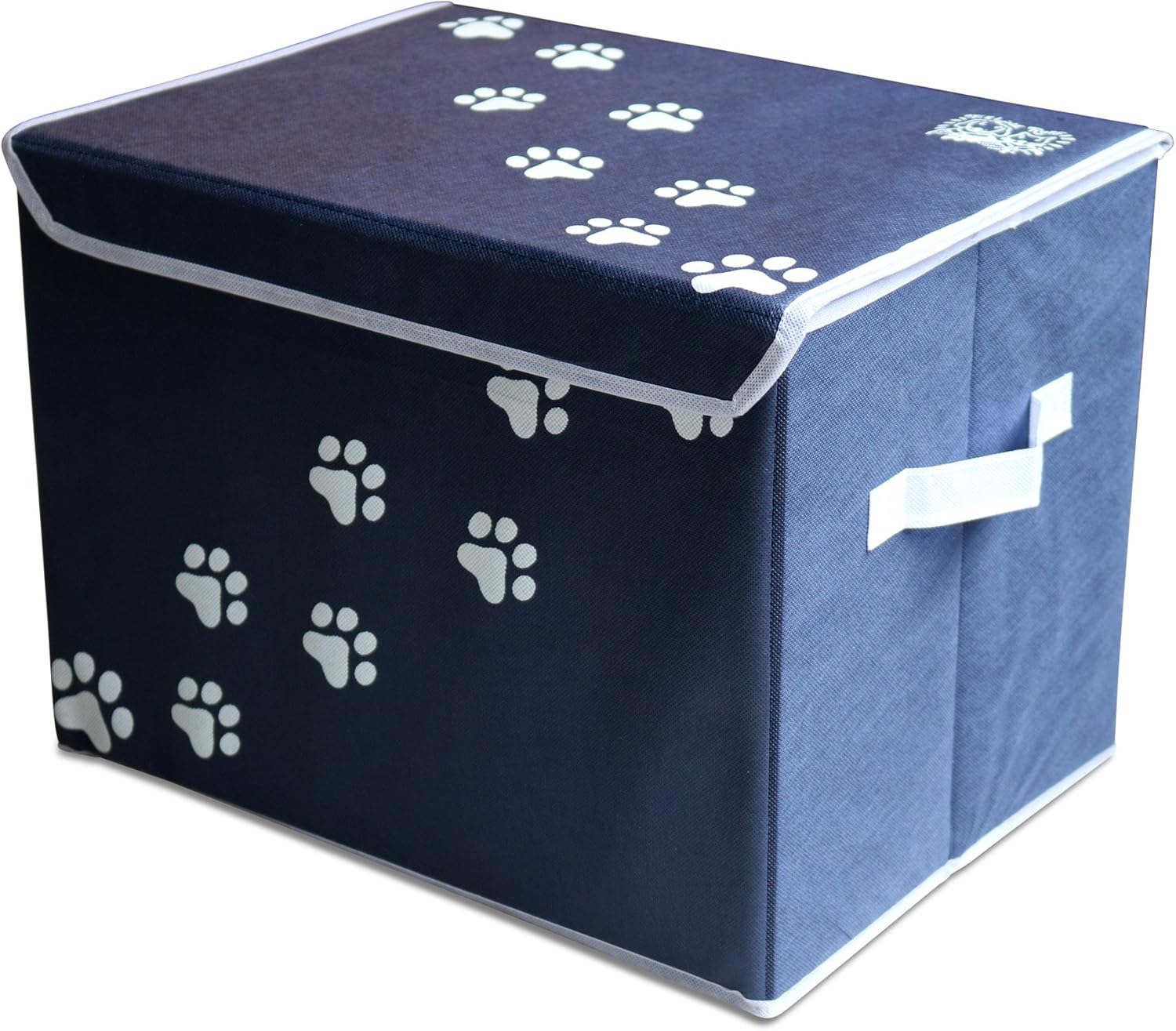 Feline Ruff Large Dog Toys Storage Box 16″ x 12″ Pet Toy Storage Basket ...