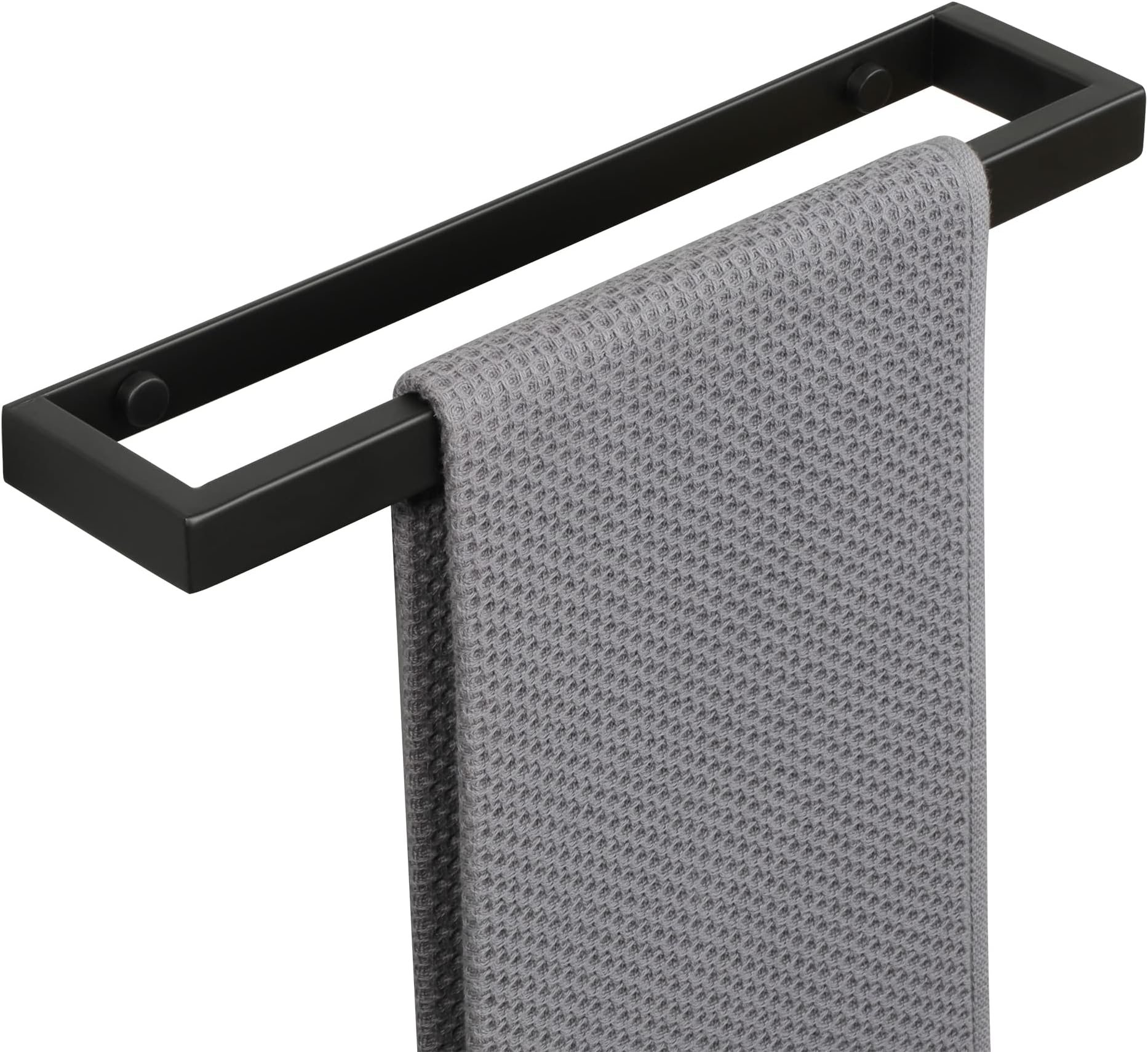 Amazon.com: TASTOS 12 Inch Black Single Towel Bar Rack, SUS 304 ...