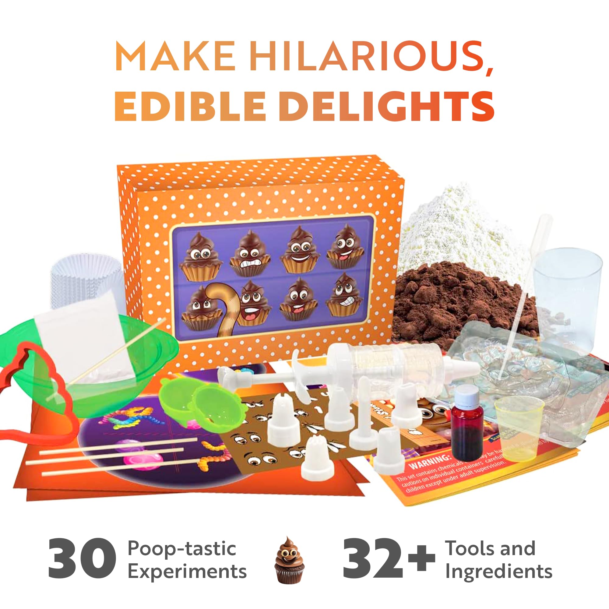 Snapklik.com : Playz Edible Poo Chocolate & Candy Making Science Kit ...