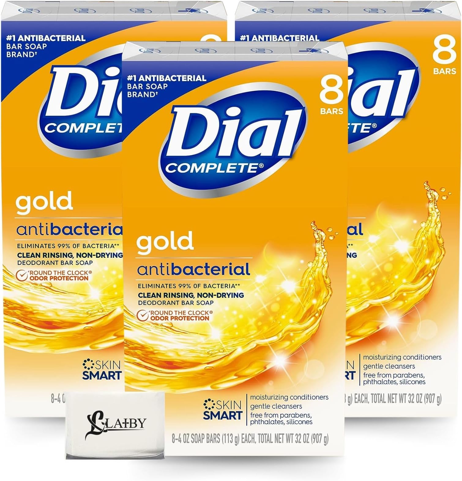 Amazon.com : Dial Antibacterial Deodorant Bar Soap, Gold - 4 Oz ...