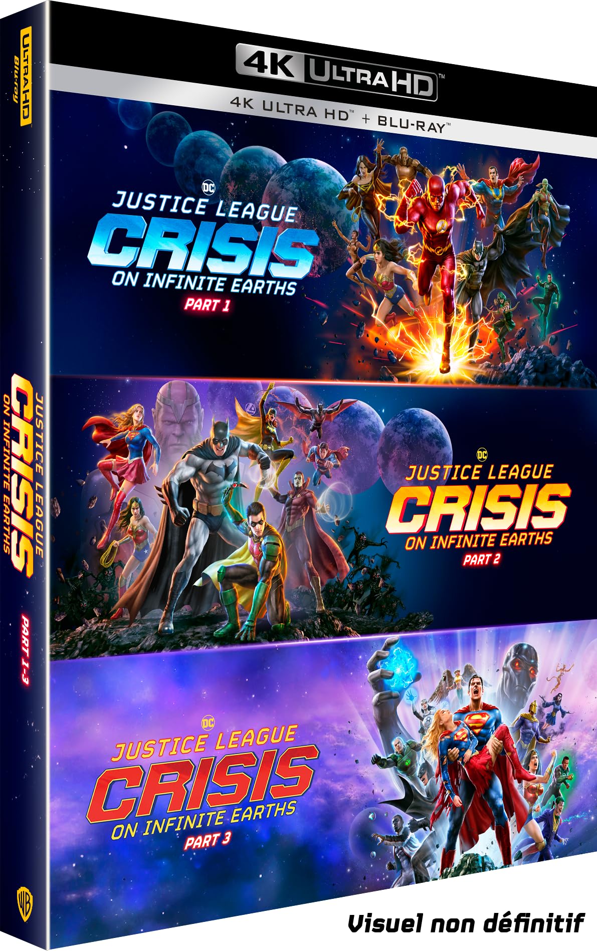 Amazon: Justice League : Crisis on Infinite Earths-Parties 1 à 3 [4K ...