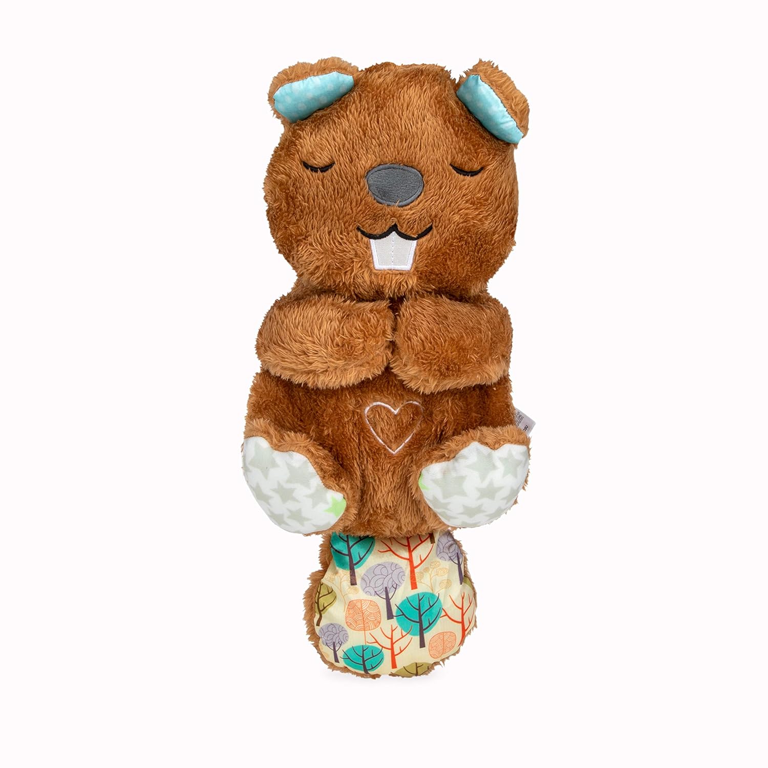 Amazon.com : Nuby Lifelike Animated Sleeping Beaver with 8 Soothing ...