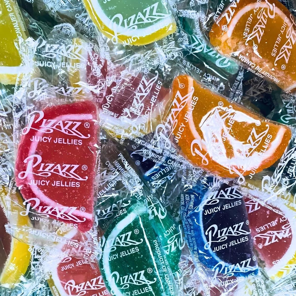 Amazon.com: Pizazz Juicy Jellies Fruit Slices Candy, 1 Pound