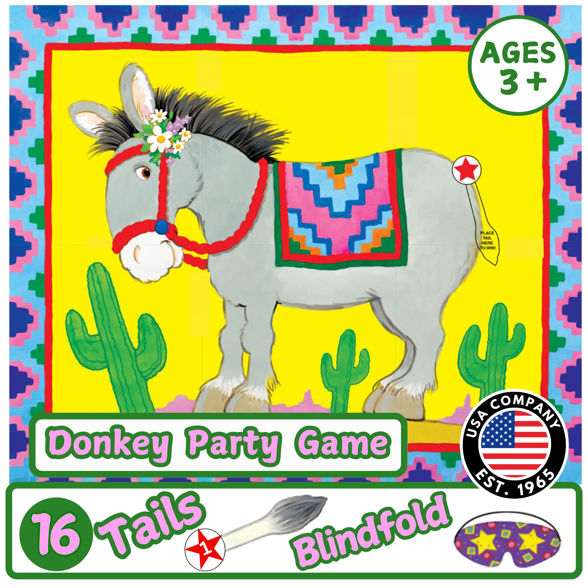 Pin The Tail On The Donkey Game For Kids Super | Desertcart SINGAPORE