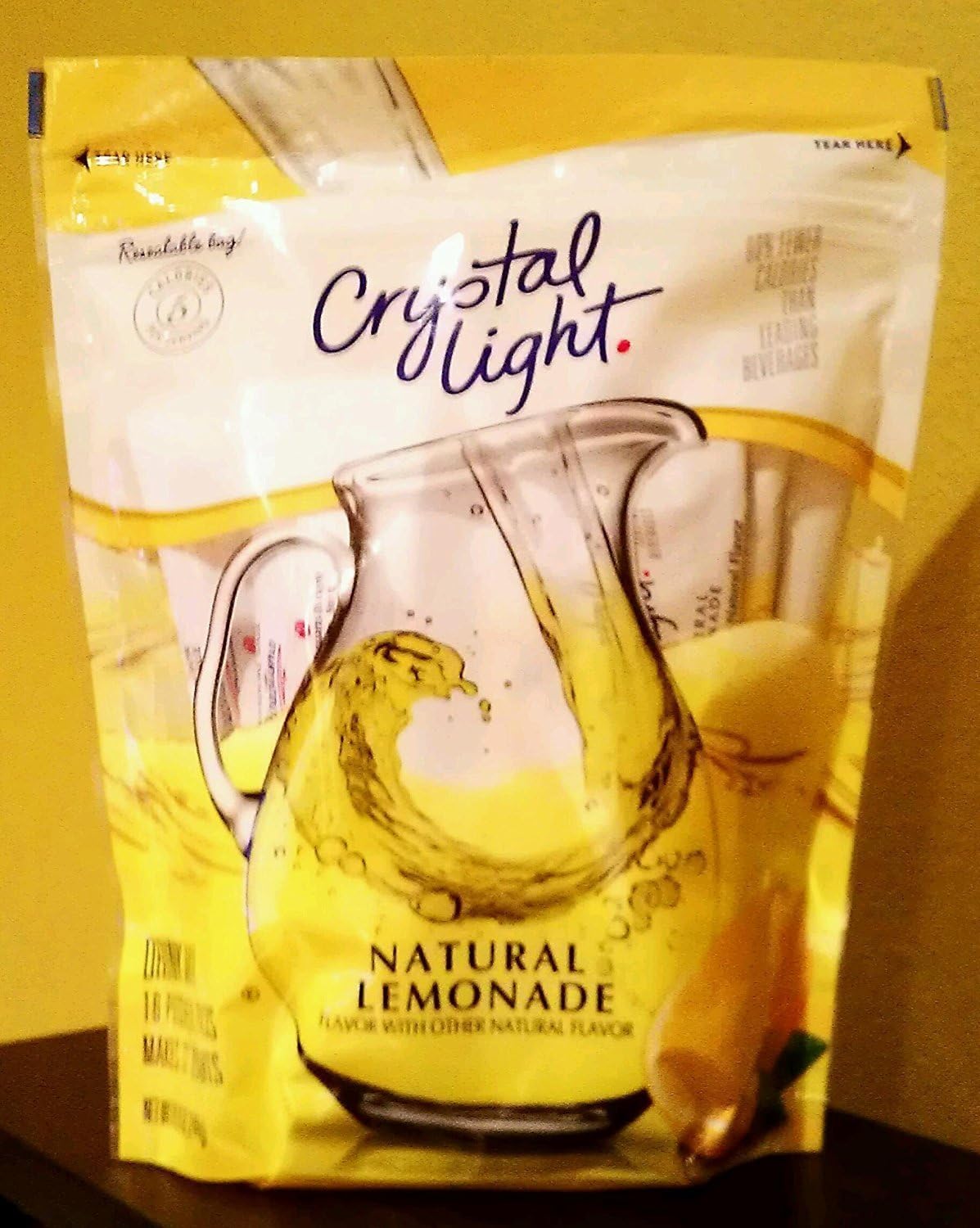 Amazon.com : Crystal Light Lemonade Pitcher Packs 16 / 5-Packs ...