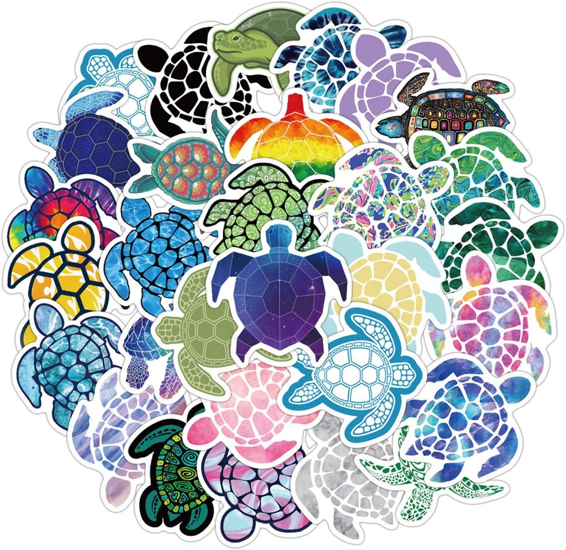 Amazon.com: Sea Turtle Vsco Stickers 41 Pcs/Cute Stickers Waterproof ...